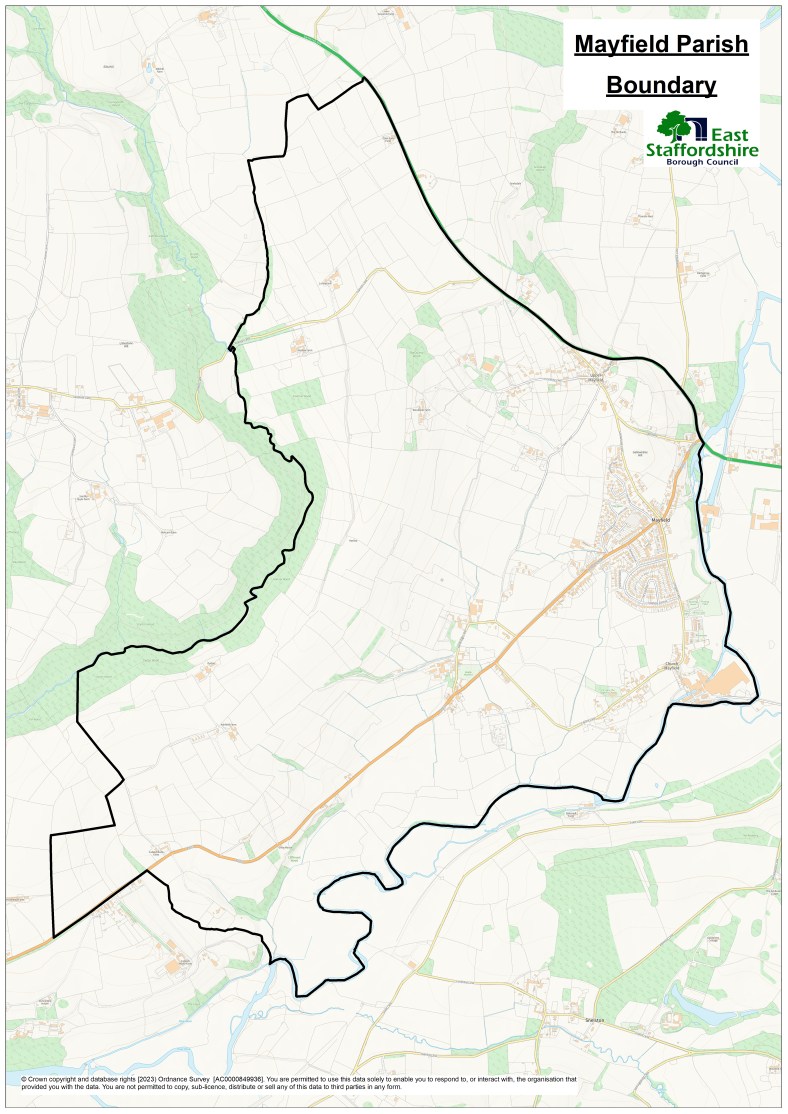 Map of Parish | Mayfield Parish Council